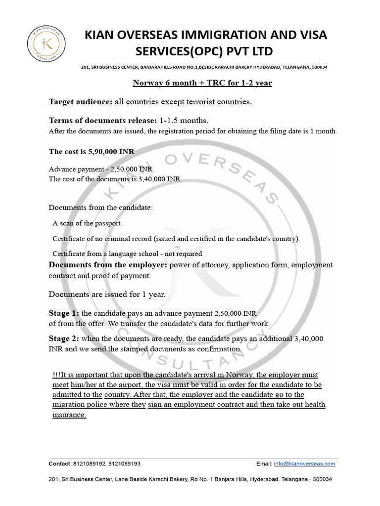 Norway Demand Letter New PDF | PDF