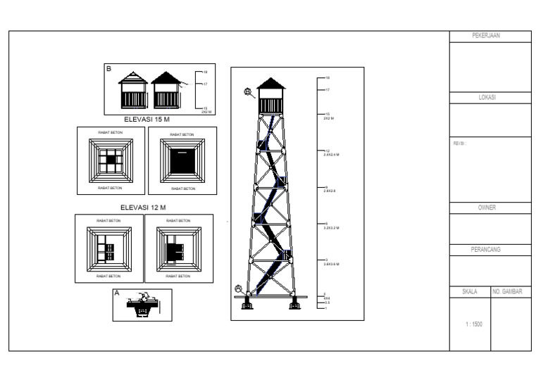 Menara Pandang 3-Model | PDF