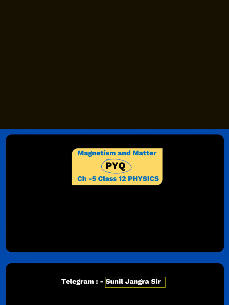 ch 5 pyq lecture pdf | PDF