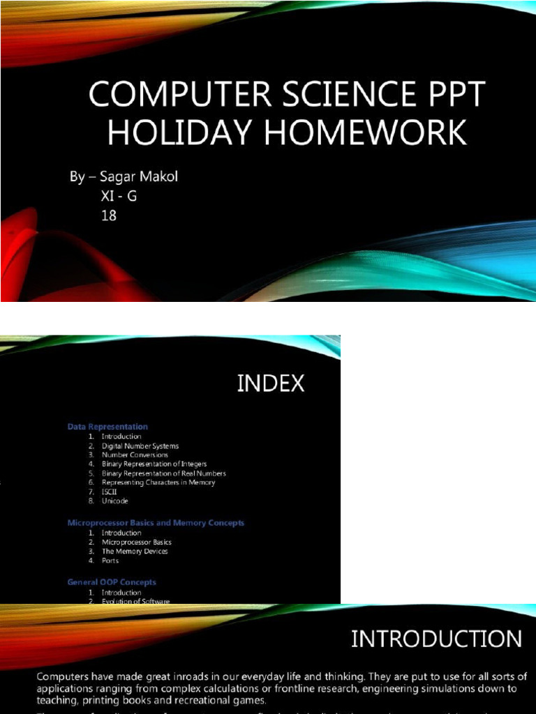 1 Computer Fundamentals | PDF
