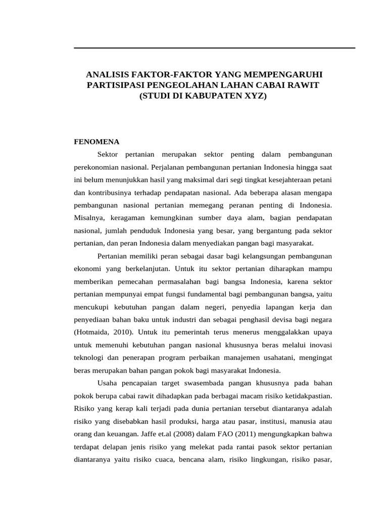 Mini Proposal 1 | PDF