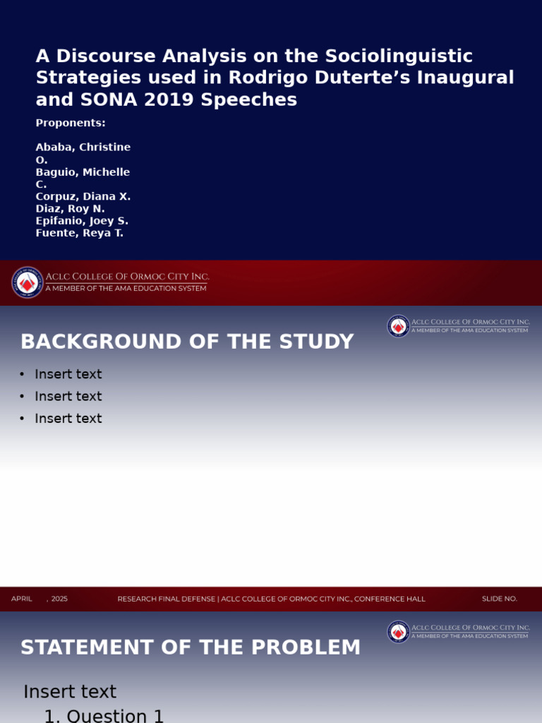 Research Final Defense Template | PDF