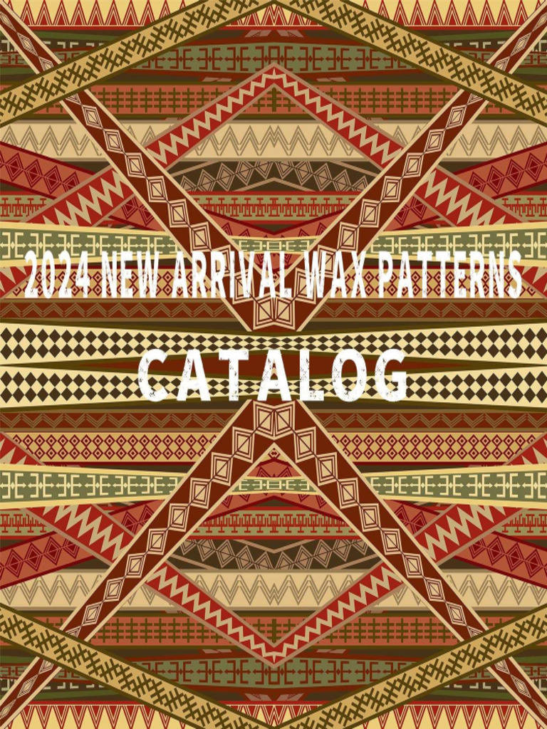 Vlisco New Patterns Wax Catalog-129 (2024-12-11 16 - 34 - 04) | PDF