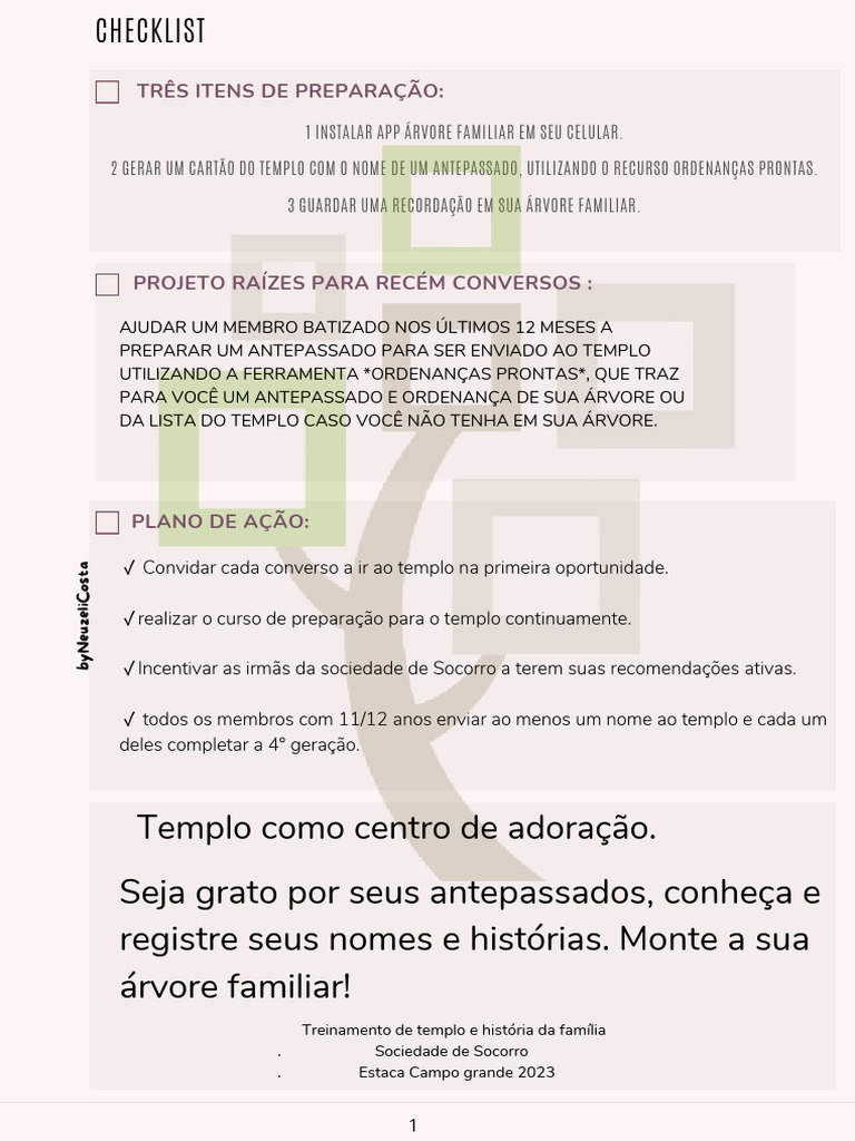 Checklist THF 2024 - 20240624 - 123624 - 0000 | PDF