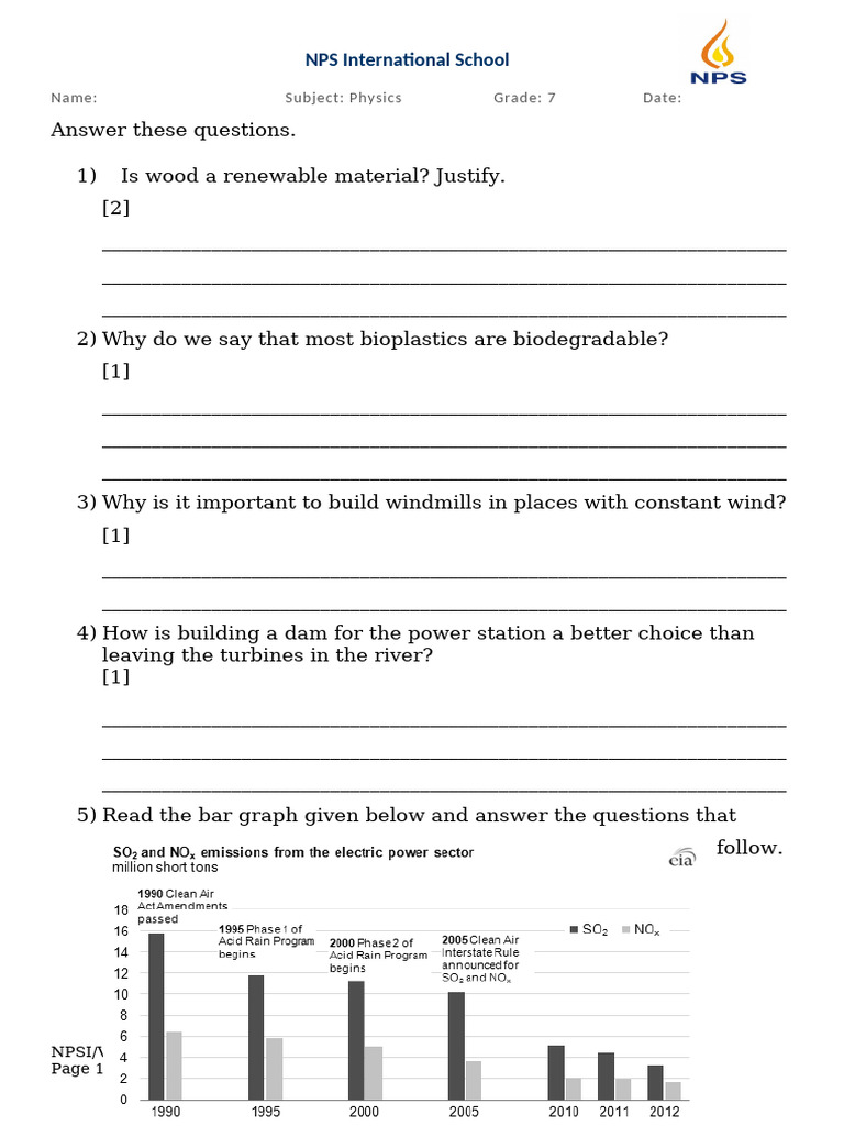 Grade 7 Physics SA2 Revision Worksheet 2 | PDF | Galaxy | Milky Way