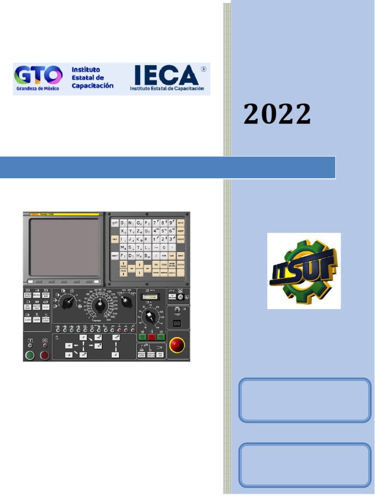 CNC Operador ITSUR - 2022 - Copia-1 | PDF | Control numerico | Eje