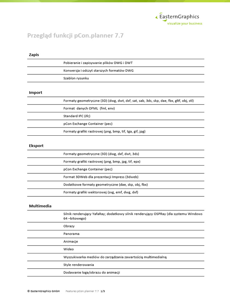 Pcon - Planner Functions PL | PDF