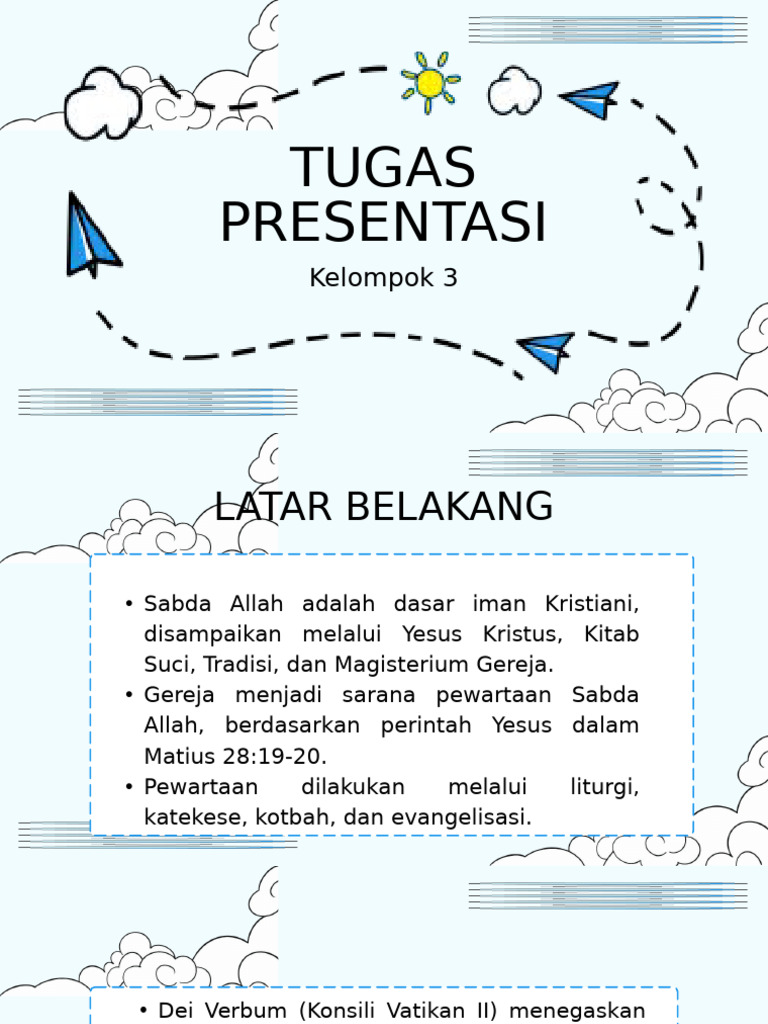 Sabda Allah Adalah Dasar Iman Kristiani, Disampaikan Melalui Yesus ...