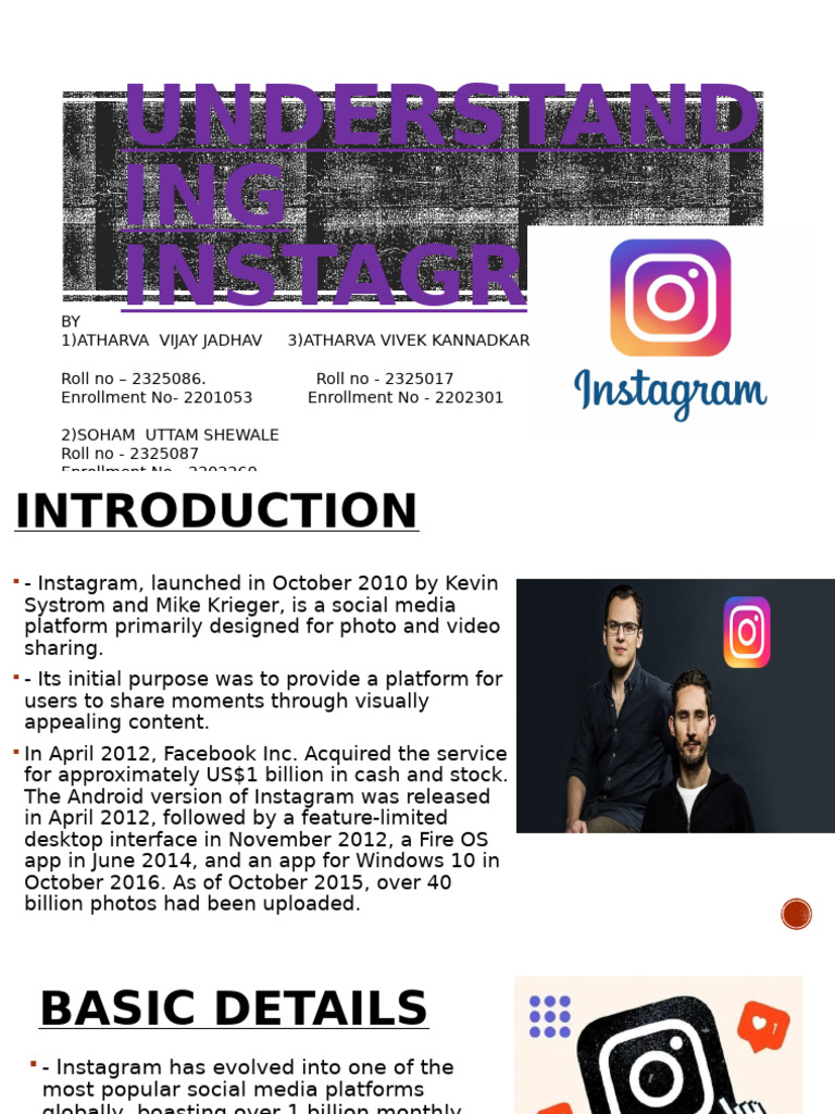 Understanding Instagram: Features & Impact | PDF | Cyberspace | Human ...