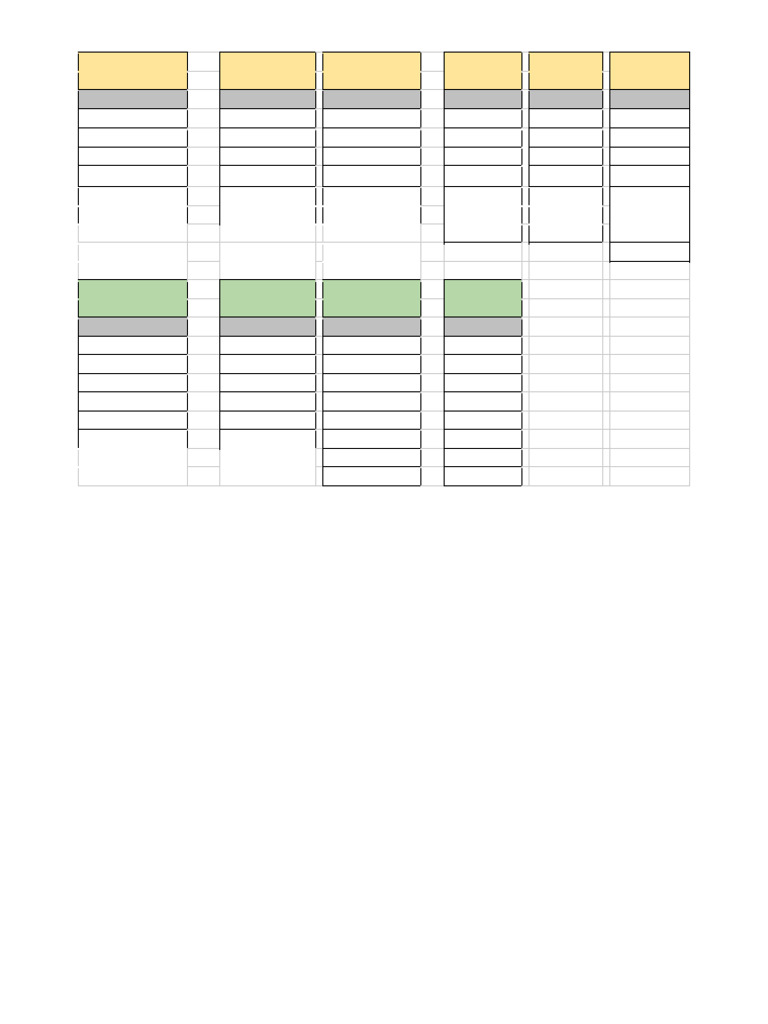 Gender-Specific Bed Assignments List | PDF