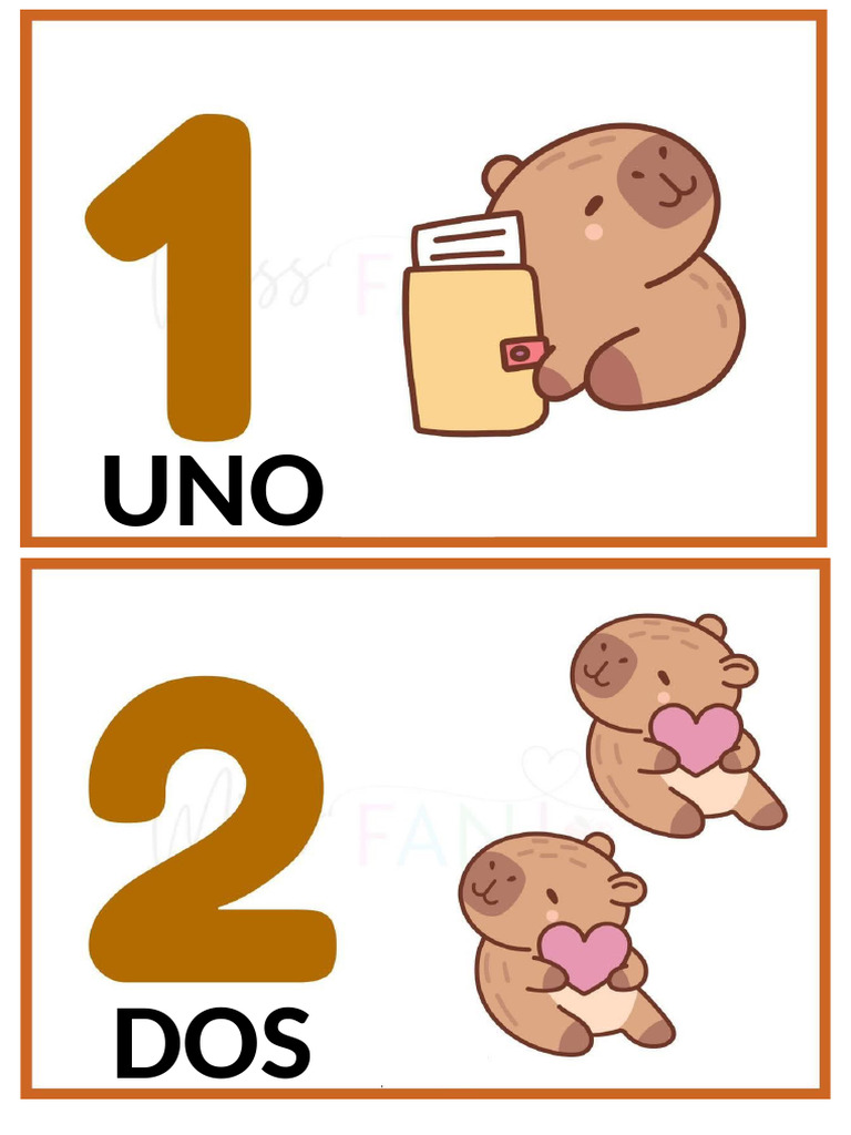 Numeros 0-10 | PDF
