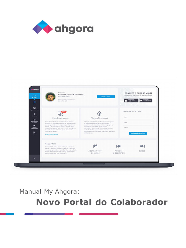 2021_09_20_Guia_de_uso-My_ahgora | PDF | iOS | Programas