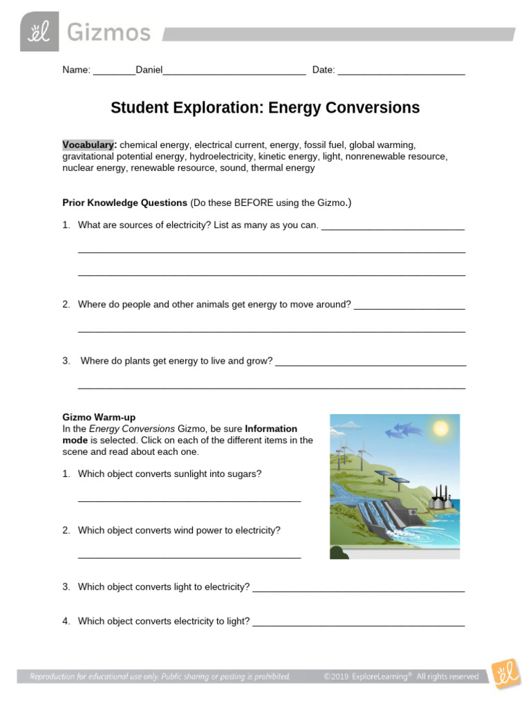 Energy Conversion Processes Explained | PDF | Fuels | Potential Energy