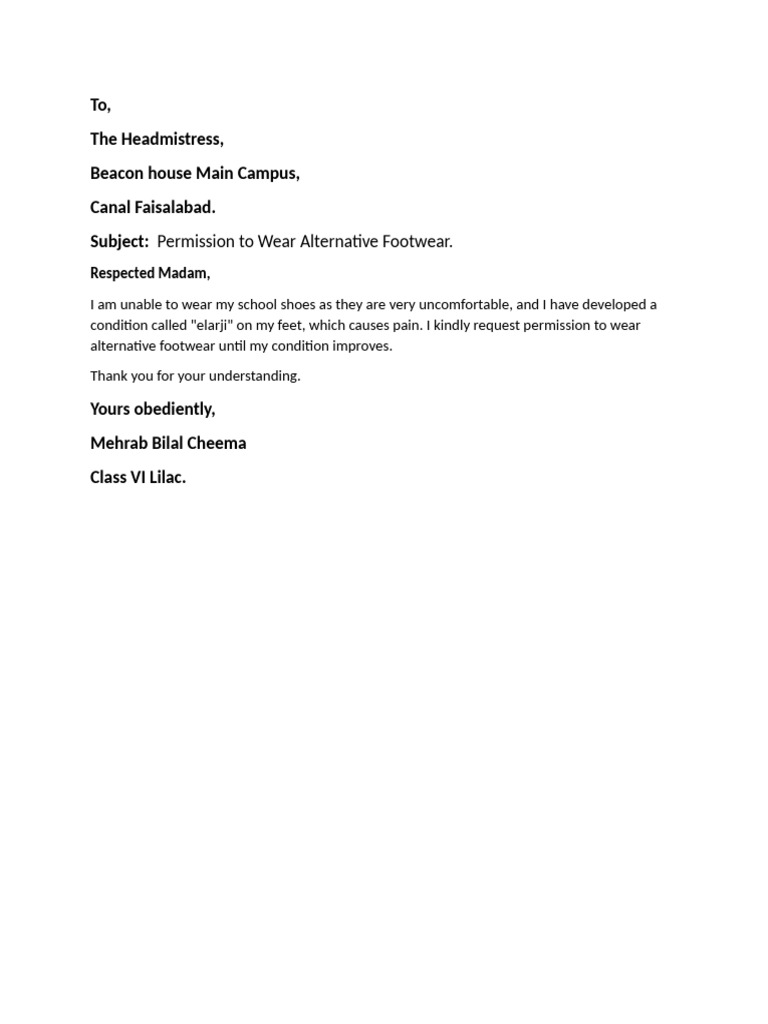 Shoes Application | PDF