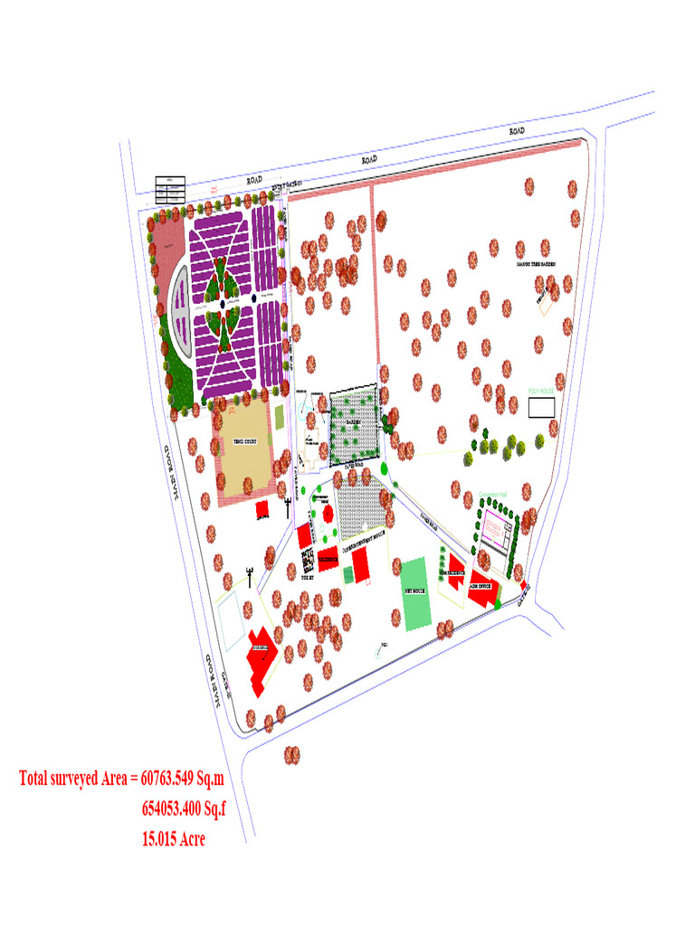 Detailed Site Plan for Garden Area | PDF