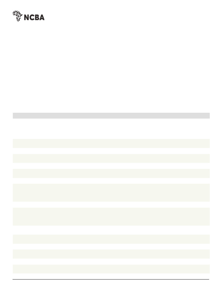 Julius Kitua Statement 1 | PDF | Financial Services | Accounting