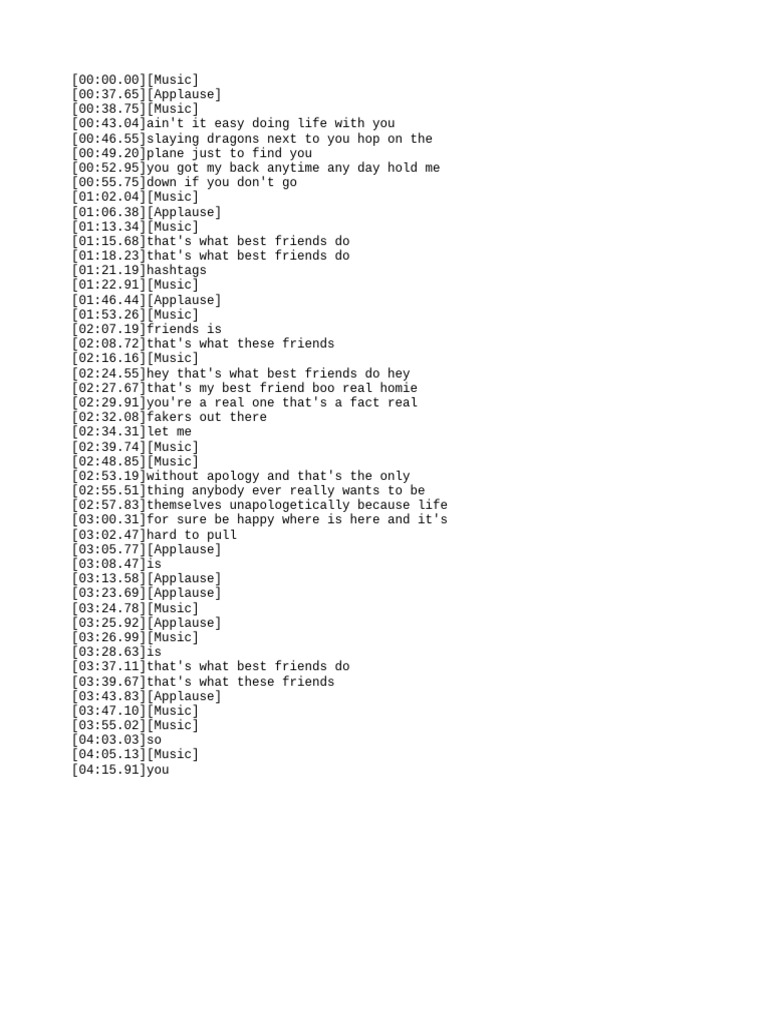 What Best Friends Do Jeiel Dami | PDF