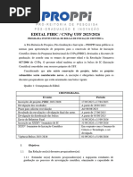 Edital PIBIC/PROBIC UEFS 2025/2026 | PDF | Pós-graduação | Science