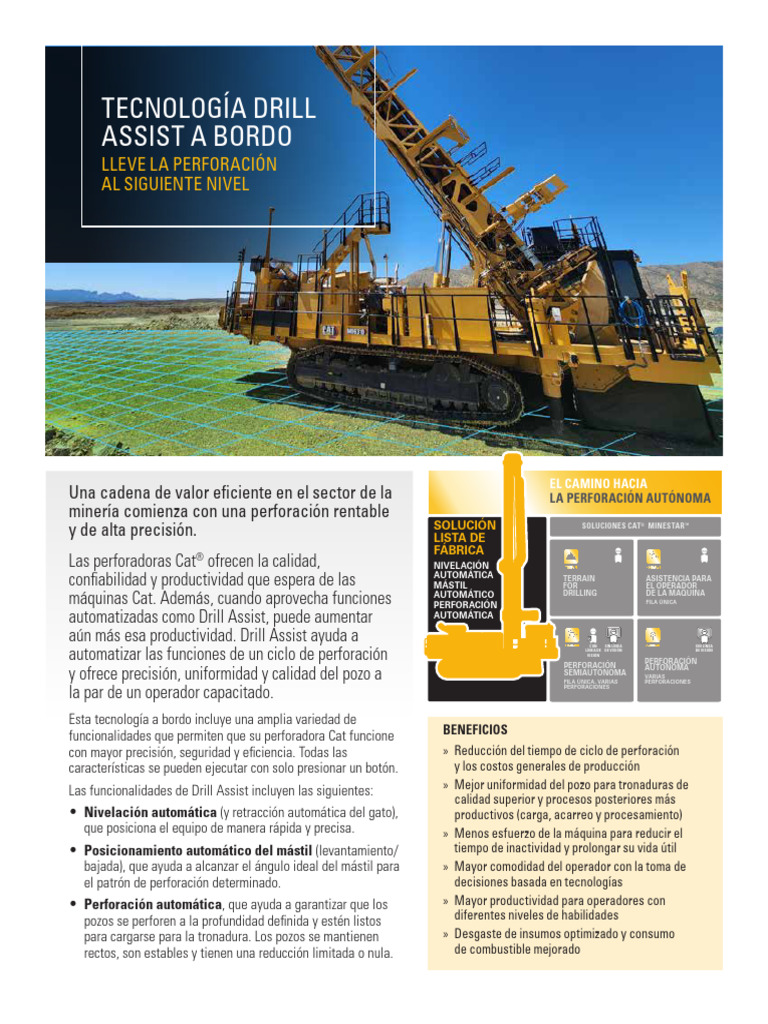 PSJJ0541 Drill-Assit-Brochure - LR (Español) | PDF | Perforación