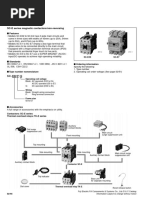 Fuji SC and SW Series Contactors | PDF | Relay | Electrical Components