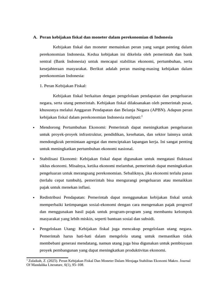 Kebijakan Fiskal | PDF