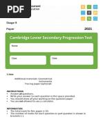 Year 9 Checkpoint Maths Practice Papers | PDF | Mathematics | Function ...