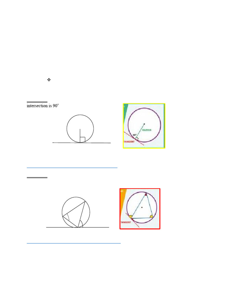 Circle Theorem Lesson Plan B | PDF