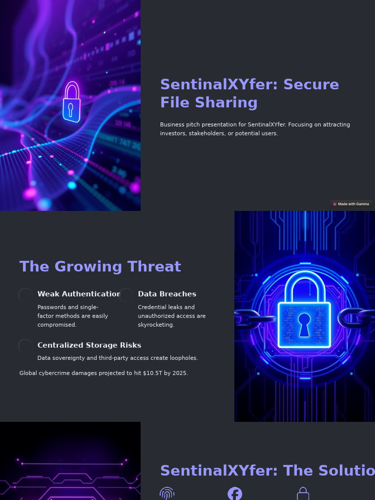 SentinalXYfer-Secure-File-Sharing | PDF | Computer Security | Security