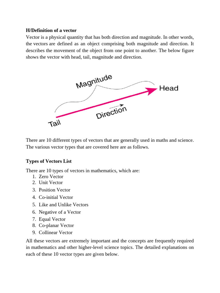 Scalar, Vector and Triple Product of Vectors | PDF | Euclidean Vector | Norm (Mathematics)