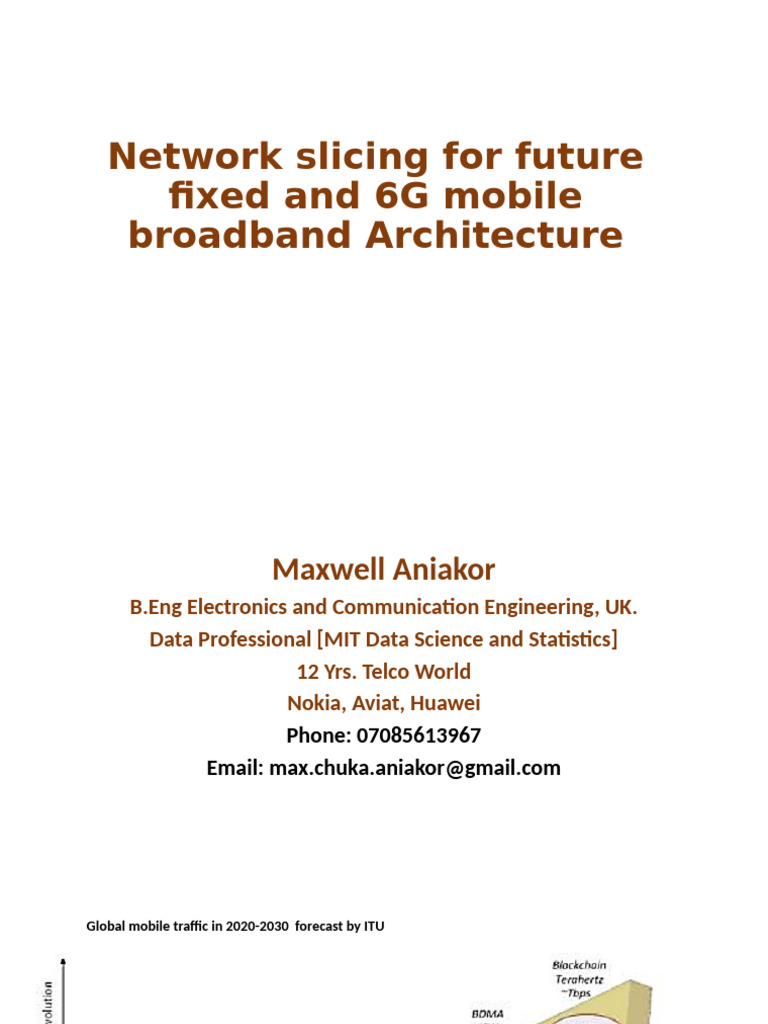 Network Slicing in 6G Architecture | PDF | Computer Network | Machine ...