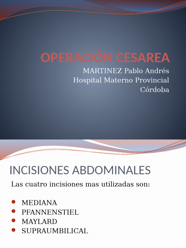 Operación Cesárea y Ligadura Tubaria | PDF | Parto | Control de la ...