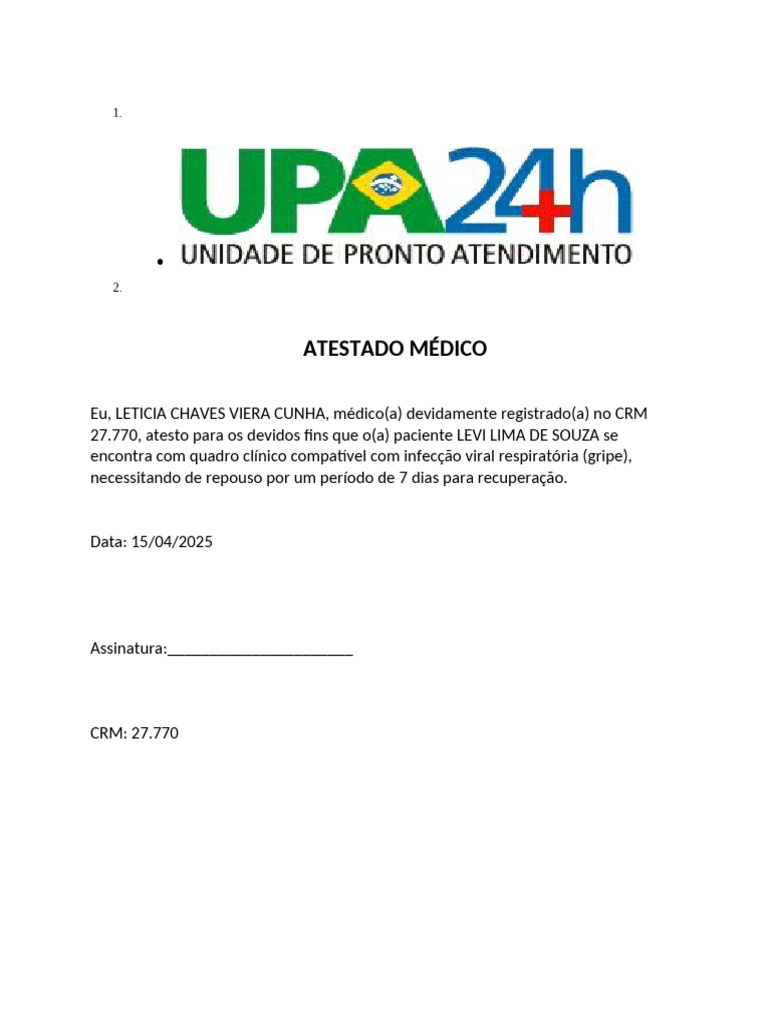 ATESTADO | PDF