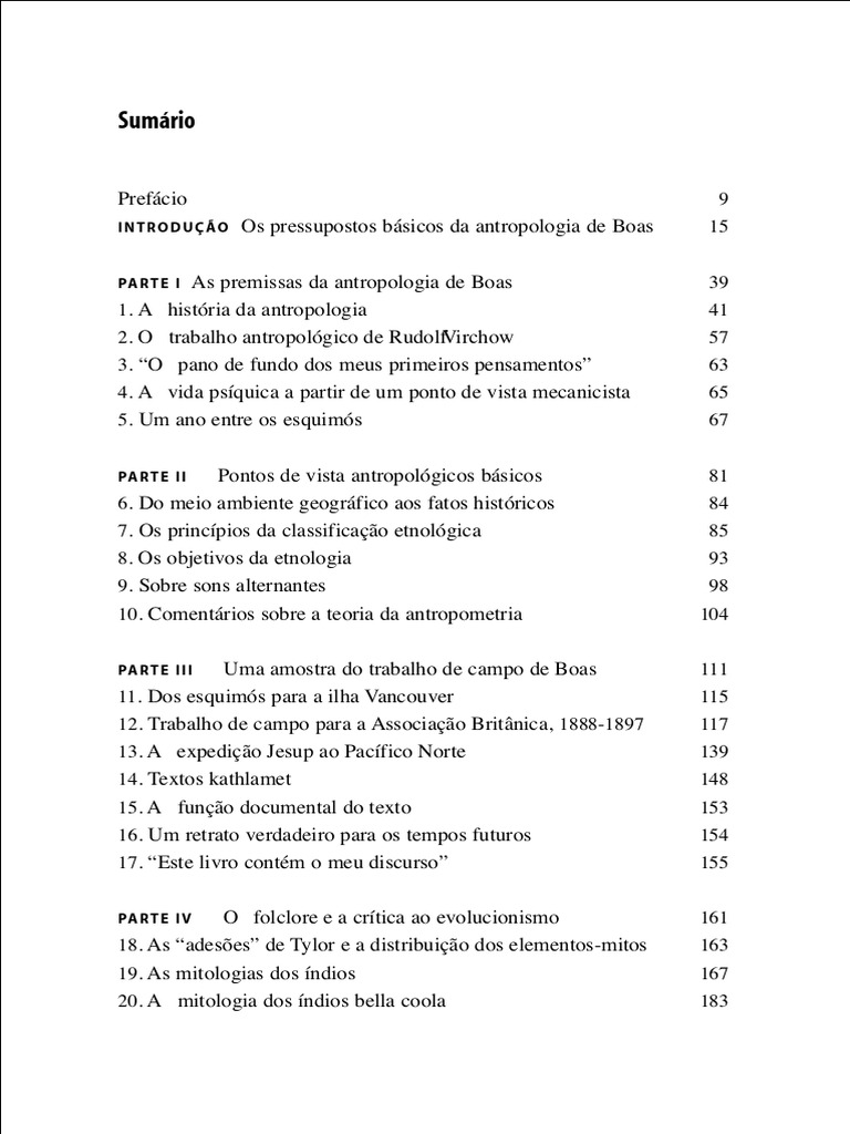 Antropologia de Boas: Fundamentos e Impactos | PDF | Antropologia ...