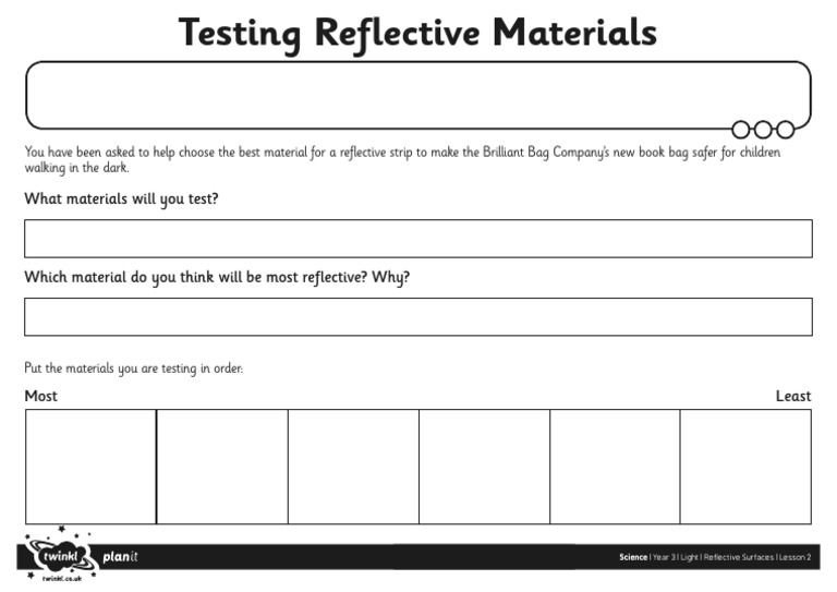 Testing Reflective Materials for Safety | PDF