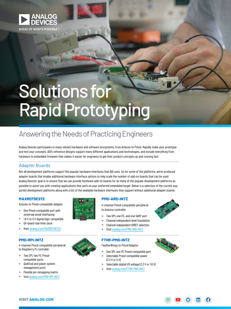 Solutions For Rapid Prototyping | PDF | Raspberry Pi | Thermocouple