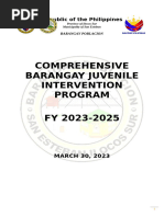 Barangay Cbjip Sample | PDF | Child Abuse | Violence