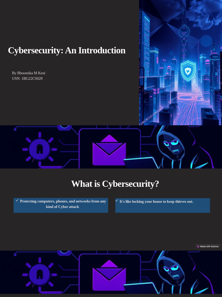Cybersecurity an Introduction | PDF