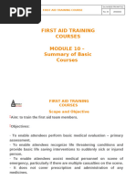 Essential First Aid Training Guide | PDF | First Aid | Cardiopulmonary ...