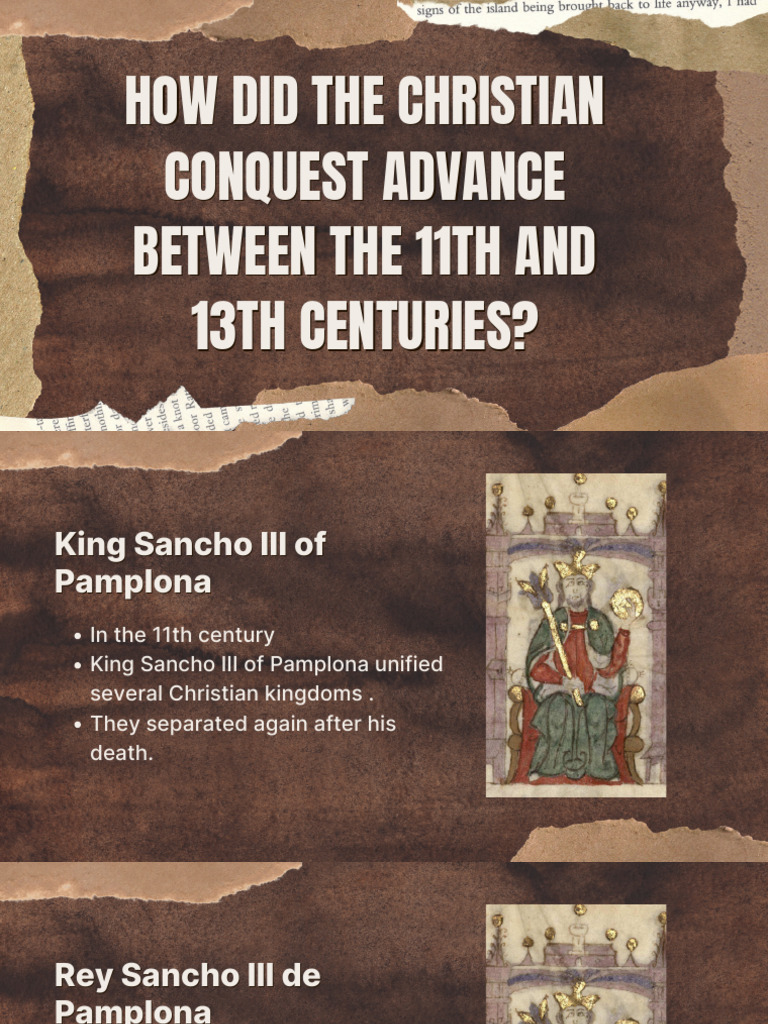 How Did The Christian Conquest Advance Between The 11th and 13th ...