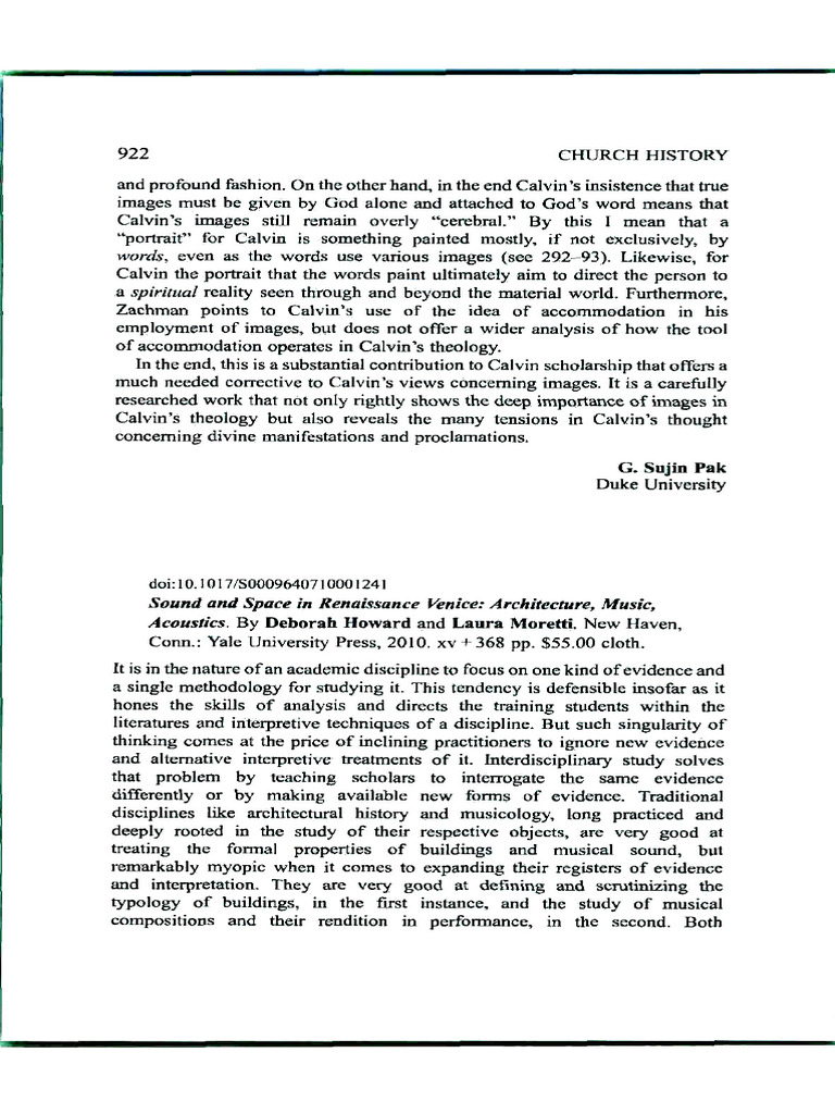 8_Sound and Space in Renaissance Venice- Architecture, Music, Acoustics by Deborah Howard; Laura ...