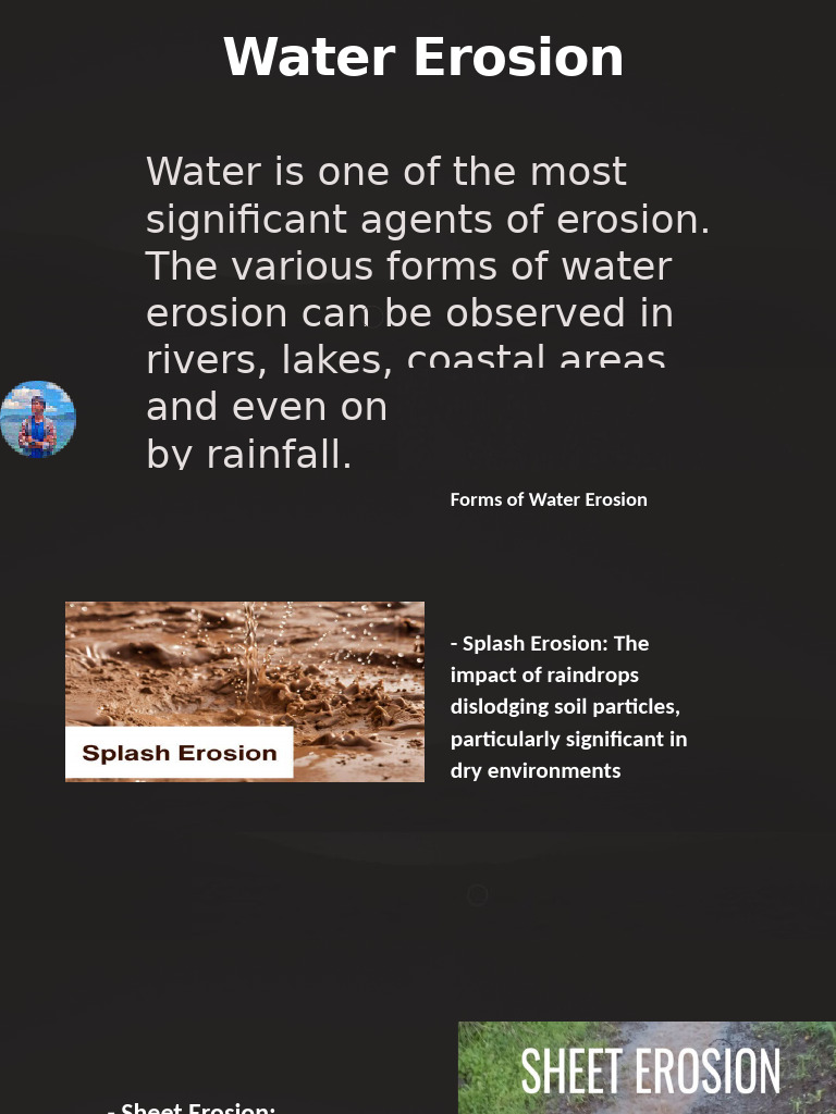 Water Erosion | PDF | Erosion | Landscape
