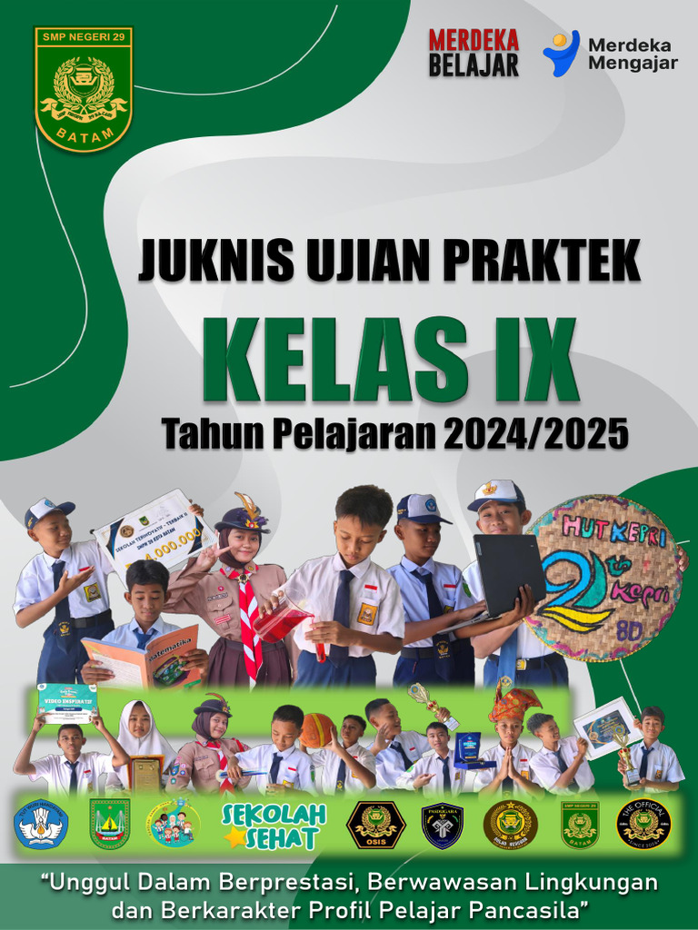 Ujian Praktik Terpadu SMP 29 Batam 2025 | PDF