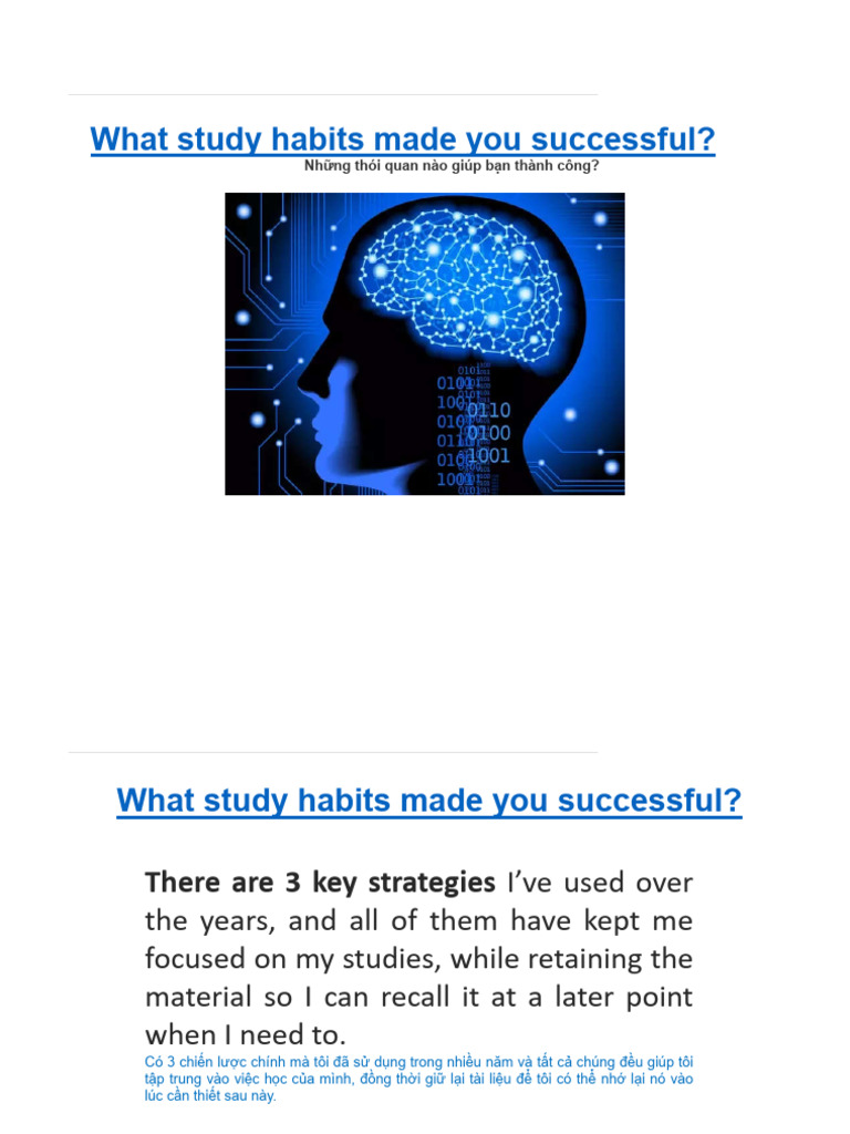 Study Strategies | PDF