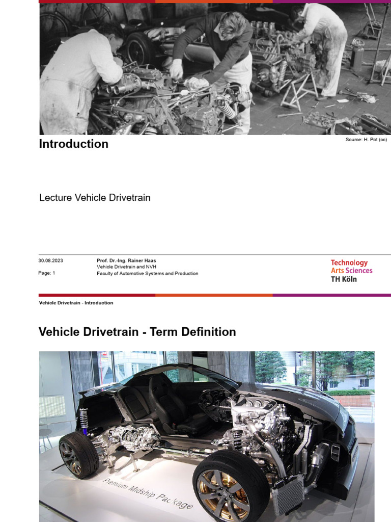 1 - Vehicle Drivetrain RH K01 en Cloze | PDF | Hybrid Vehicle | Vehicles