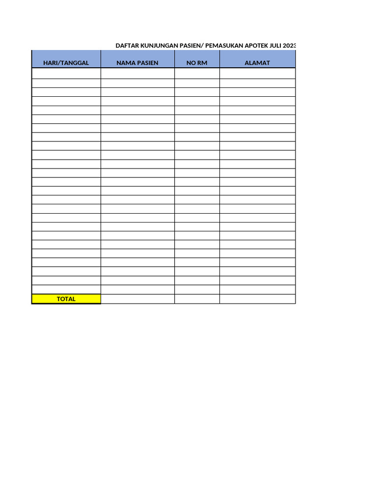 Laporan Keuangan Apotek Juli 2024 | PDF