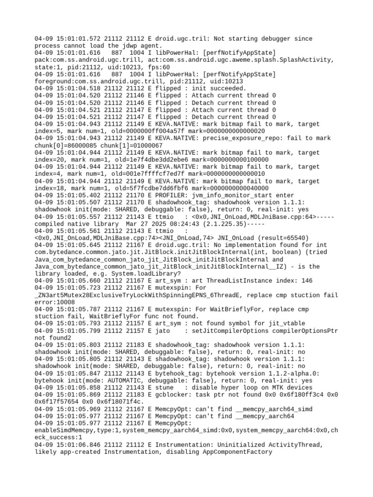 Log | PDF | Operating System Technology | Programming Paradigms