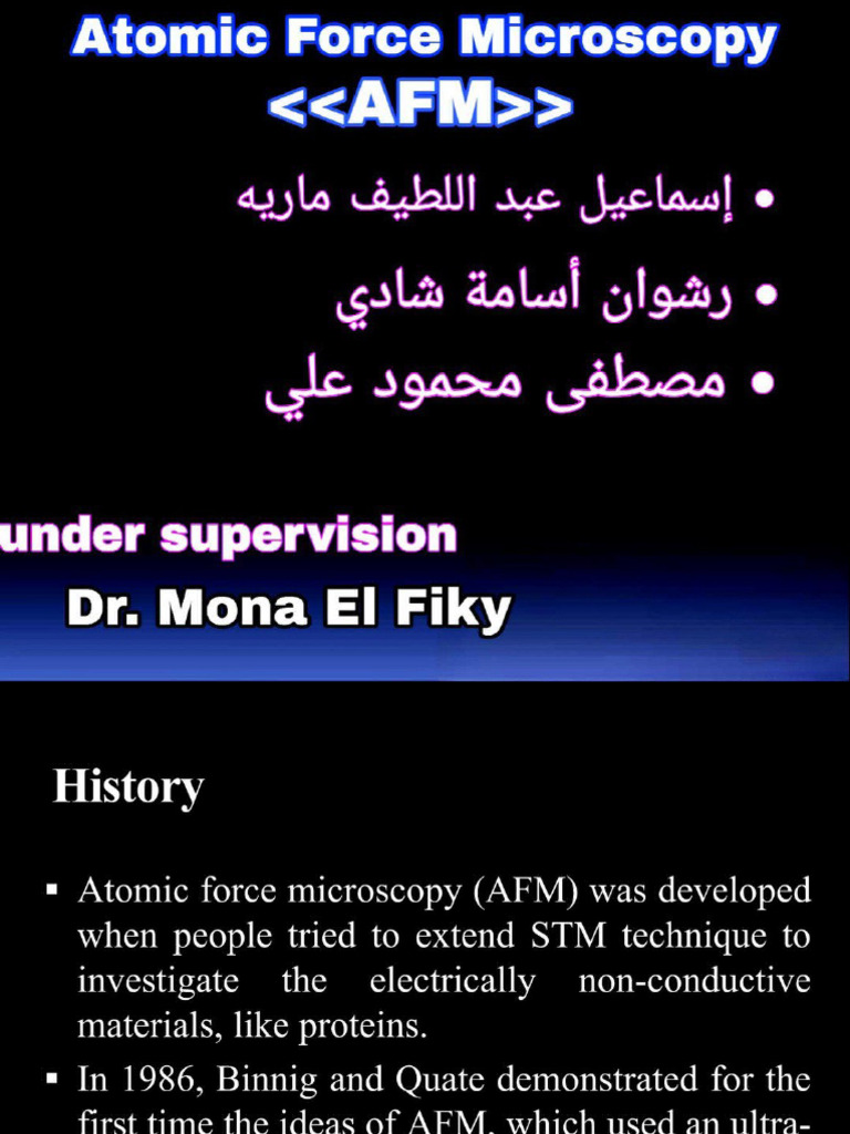 AFM Presntation PDF | PDF