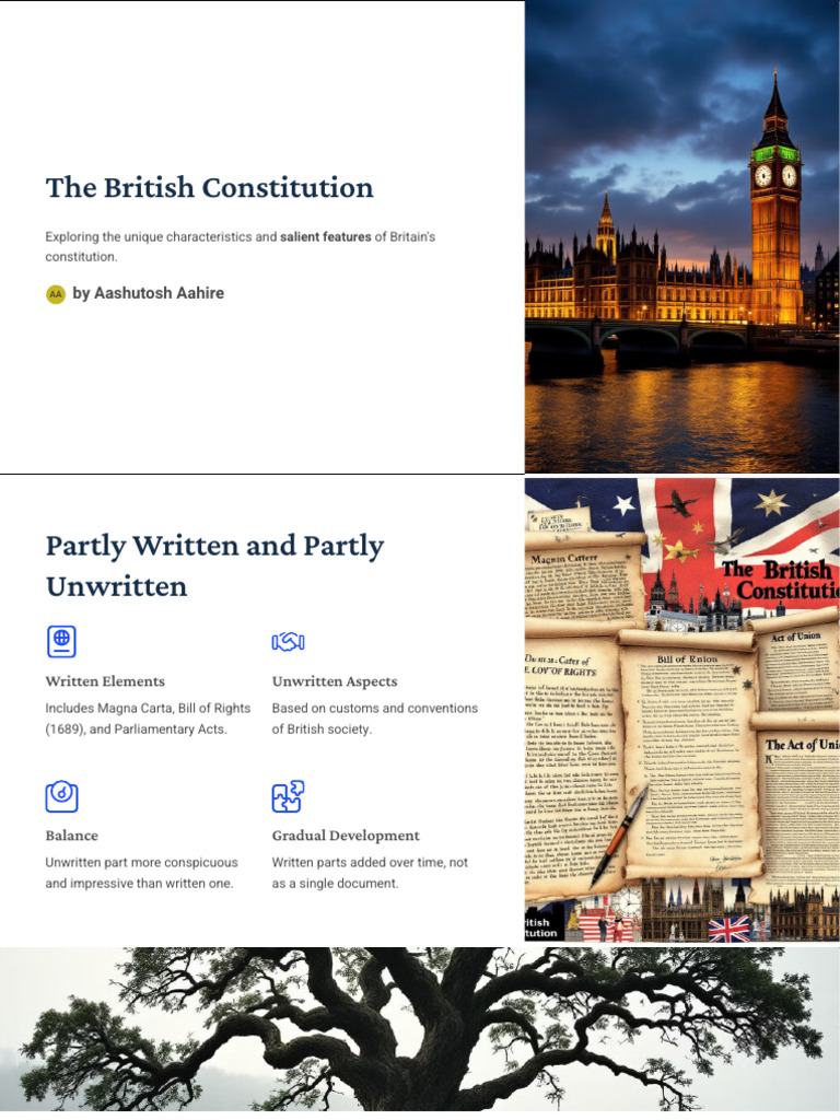 1.3 Features of The-British-Constitution | PDF | Constitution | Parliament