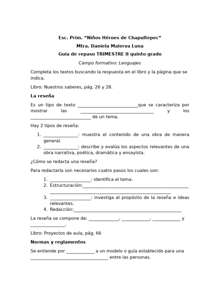 Lengua Jes | PDF | Narración | Escritura