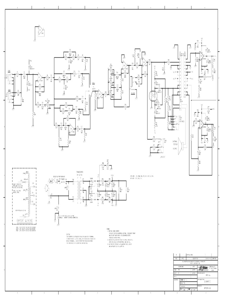Ampeg Ba 112a 07s258 Schematic | PDF